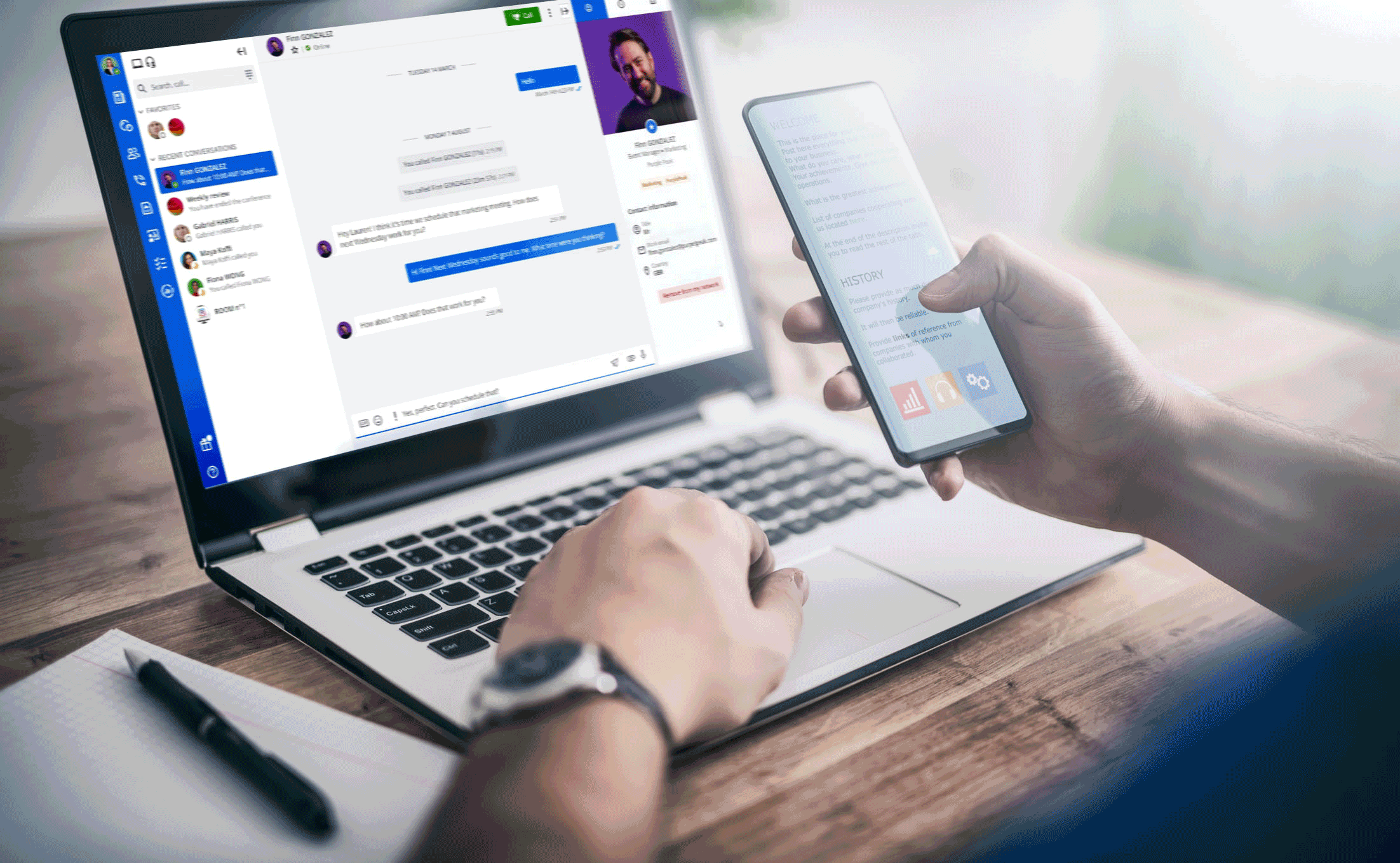 Rainbow : Simplify your communications with the cloud